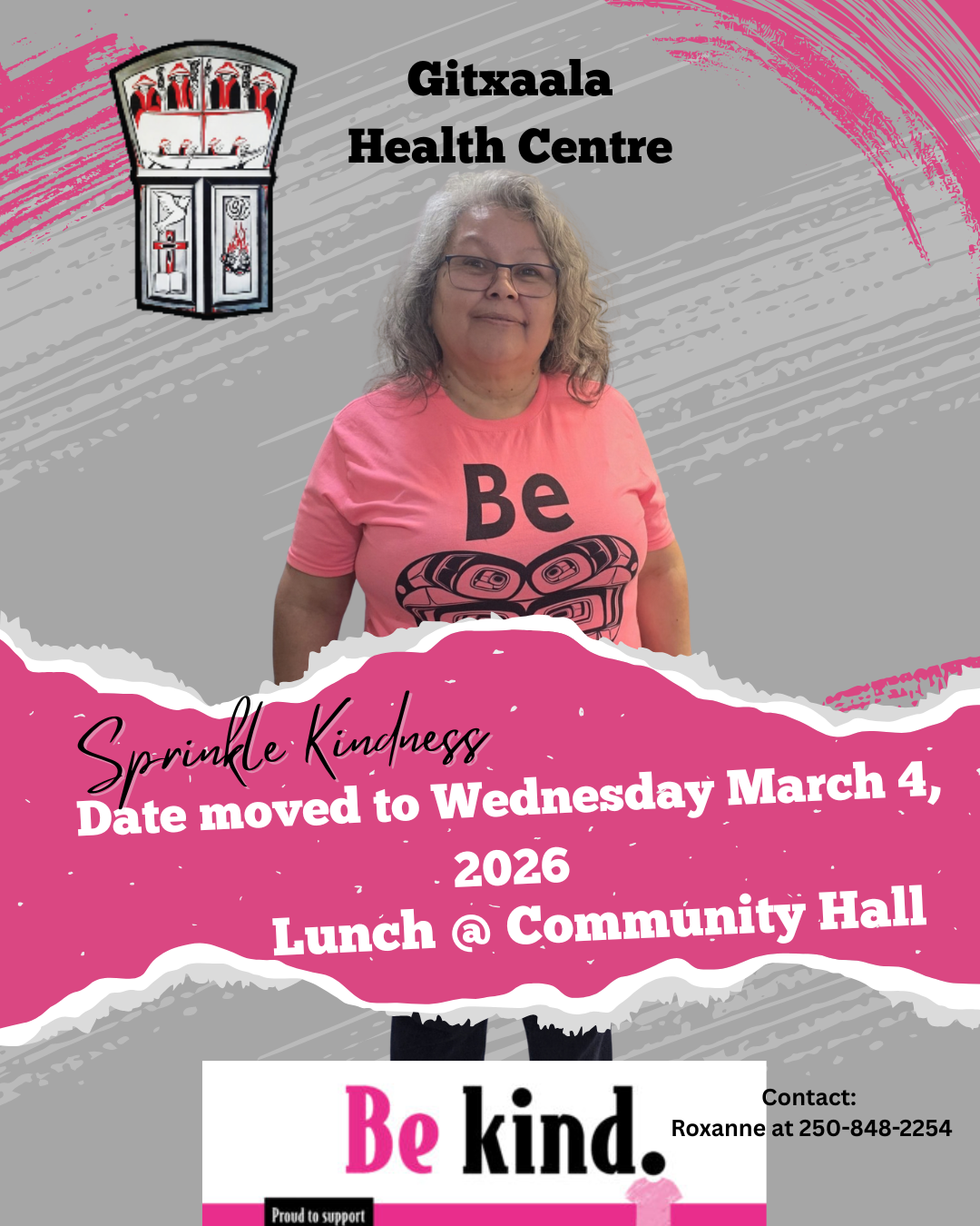 Pink Shirt Day March 4th, 2026 - Gitxaala Nation